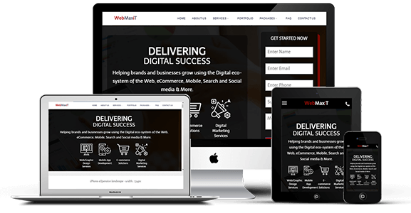 Responsive web design services company - WebMax IT
